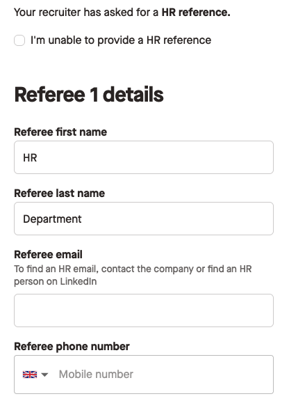 How to Add References Found From Your CV – Zinc work