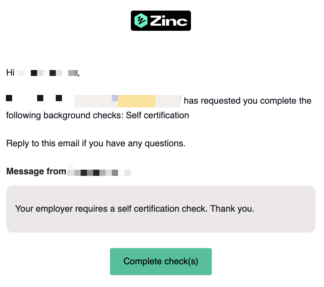 Where Can I Find the Link to Complete My DBS Check? – Zinc work