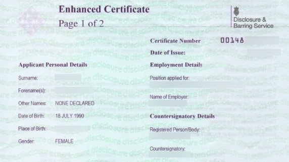 Where Can I Find My DBS Certificate Number? – Zinc work