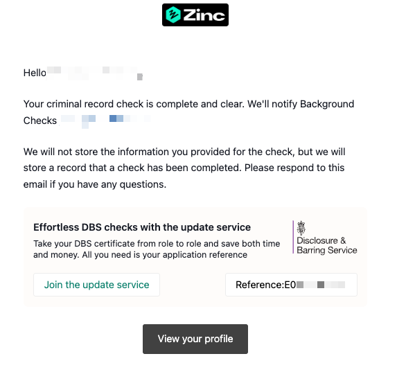 How Do I Sign Up for the DBS Update Service? – Zinc work